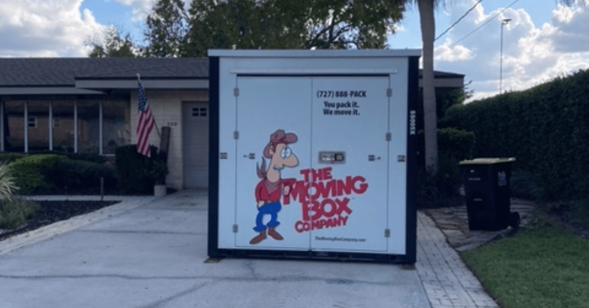 The best portable storage and moving containers in Tampa Bay
